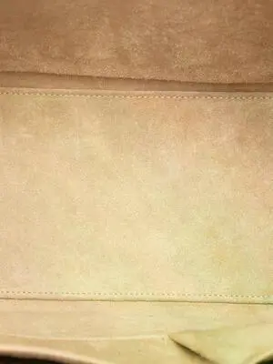 Celine Micro Luggage Tote Bag - Neutrals