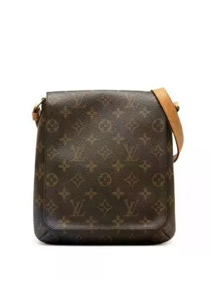 LOUIS VUITTON Monogram Musette Salsa Pm Shoulder Bag - Brown