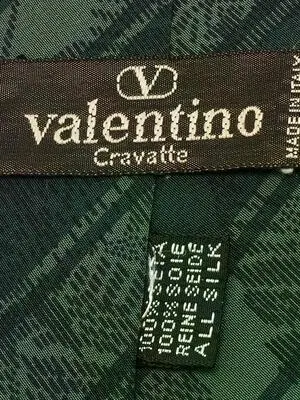 Valentino Garavani Silk Stripe Floral Tie