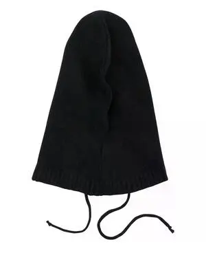 VIETTI MERCHANDISE Drawstring Cashmere Balaclava
