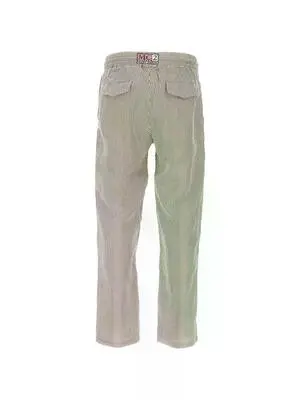 MC2 SAINT BARTH Striped Linen Trousers