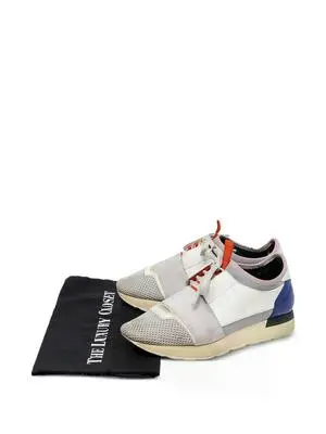 Balenciaga Race Runner Sneakers - White