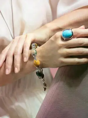 Tamara Comolli Ocean Jasper Coconut Link Bracelet