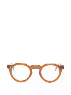 LESCA Pica Eyeglasses - Brown