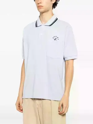 AGNES B. Logo-embroidered Polo Shirt