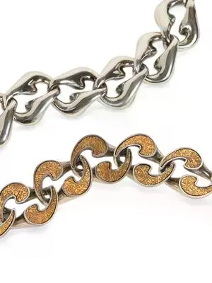 Etro Dual-finish Paisley Necklace