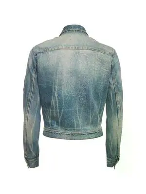 Saint Laurent Fitted Denim Jacket