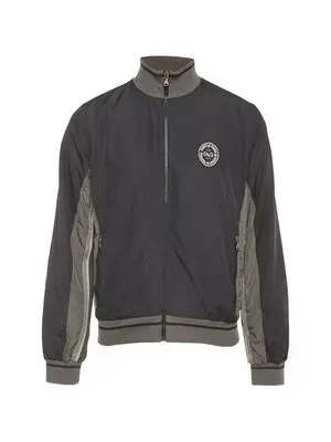 Dolce & Gabbana Lightweight Logo Patch Zip-up Jacket