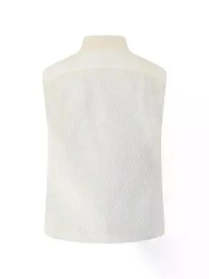 MOORER Quilted High-neck Vest