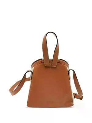 JW Anderson Lid Leather-harness Bucket Bag