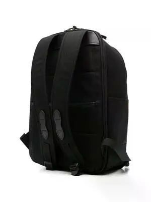 Filson Logo-patch Zip Backpack - Black