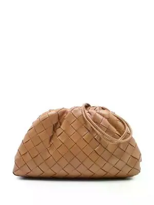 BOTTEGA VENETA 2012-2026 Nappa Intrecciato The Mini Pouch Crossbody Bag