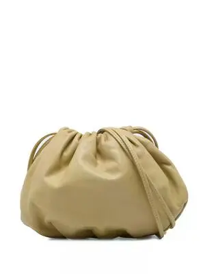 Bottega Veneta Lambskin The Mini Pouch Crossbody Bag - Neutrals