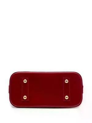 LOUIS VUITTON 2012 Monogram Vernis Alma Bb Satchel