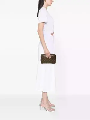 LOUIS VUITTON 1986 Monogram Trousse Toilette 23 Clutch Bag - Brown
