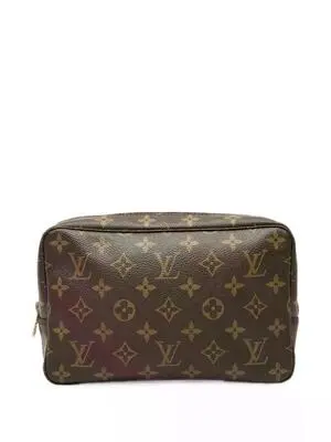 LOUIS VUITTON 1986 Monogram Canvas Troussse Toilette 23 Clutch