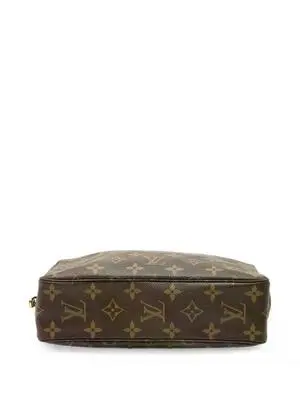 LOUIS VUITTON 1986 Monogram Canvas Troussse Toilette 23 Clutch