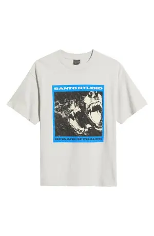 SANTO STUDIO Beware Of Frauds Graphic T-shirt