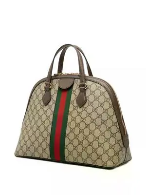 Gucci 2016-2026 Medium Gg Supreme Ophidia Web Satchel