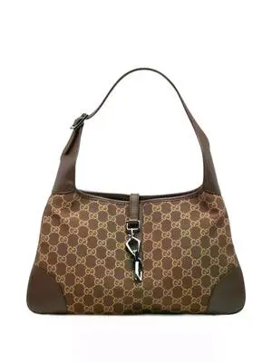 Gucci 2000-2015 Gg Canvas Jackie Hobo Bag - Brown