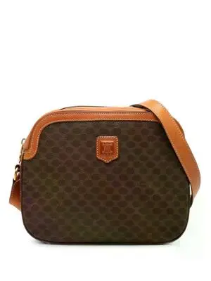 Celine Macadam Coated Canvas Crossbody Bag