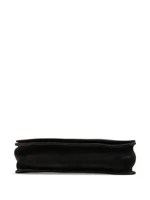 Gucci Suede Bamboo Handbag