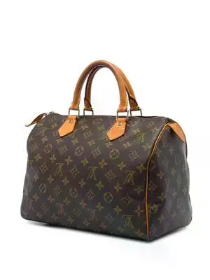 LOUIS VUITTON 1998 Monogram Speedy 30 Boston Bag