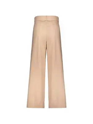 MOORER Belted Wide-leg Trousers