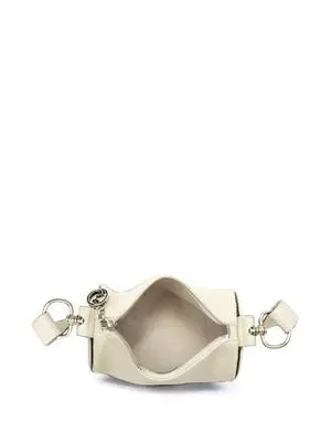 Gucci Barrel Shoulder Bag - White
