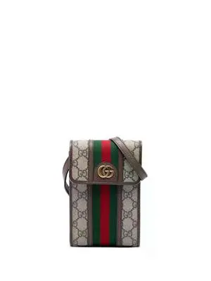 Gucci Ophidia Gg Supreme Web Crossbody Bag - Neutrals