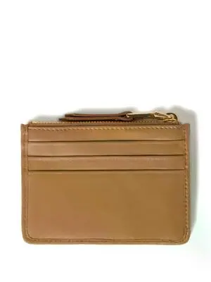 Miu Miu Matelassé Nappa Leather Card Holder - Neutrals