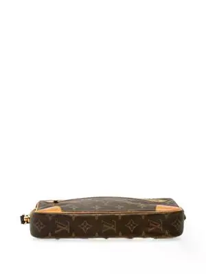 LOUIS VUITTON 1998 Monogram Marly Dragonne Gm Clutch Bag
