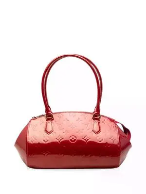 LOUIS VUITTON Monogram Vernis Sherwood Pm Shoulder Bag - Red