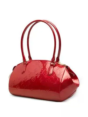 LOUIS VUITTON Monogram Vernis Sherwood Pm Shoulder Bag - Red