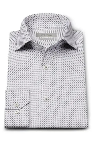 Bugatchi Devon Long Sleeve Ooohcotton Shirt