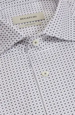 Bugatchi Devon Long Sleeve Ooohcotton Shirt