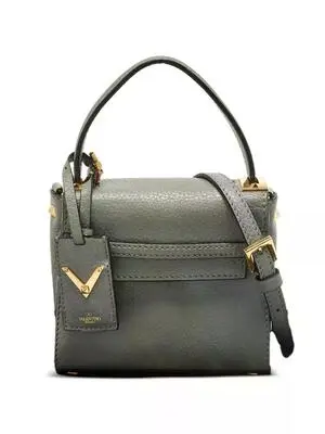 Valentino Garavani Mini My Rockstud Leather Tote Bag