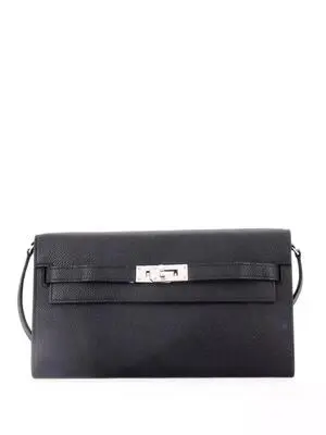 HERMÈS Kelly To Go Wallet Epsom Crossbody Bag