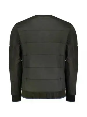 MOORER Quilted Crew Neck Sweater