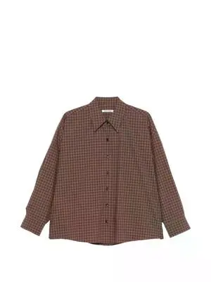CORDERA Check-pattern Button-fastening Shirt