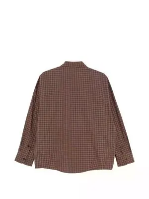 CORDERA Check-pattern Button-fastening Shirt