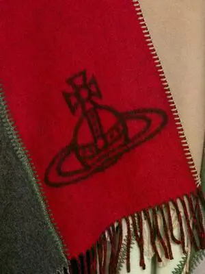 VIVIENNE WESTWOOD Orb-print Blanket Poncho