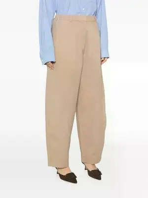 CORDERA Elasticated-waistband Tapered Trousers