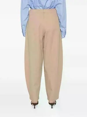 CORDERA Elasticated-waistband Tapered Trousers
