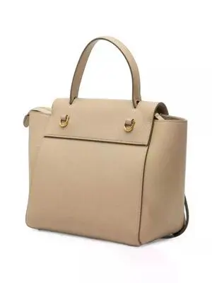 Celine Grained Calfskin Belt Bag Satchel - Neutrals