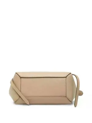 Celine Grained Calfskin Belt Bag Satchel - Neutrals
