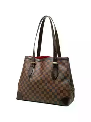 LOUIS VUITTON Damier Ebene Hampstead Mm Tote Bag