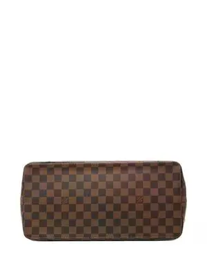 LOUIS VUITTON Damier Ebene Hampstead Mm Tote Bag - Brown