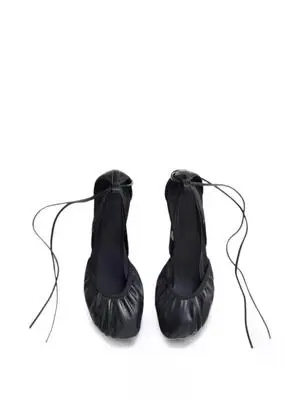 LEMAIRE 55mm Pedille Heeled Ballerinas In Goat Leather