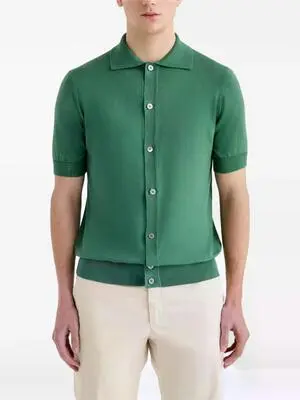 FILIPPO DE LAURENTIIS Short-sleeve Cotton Shirt